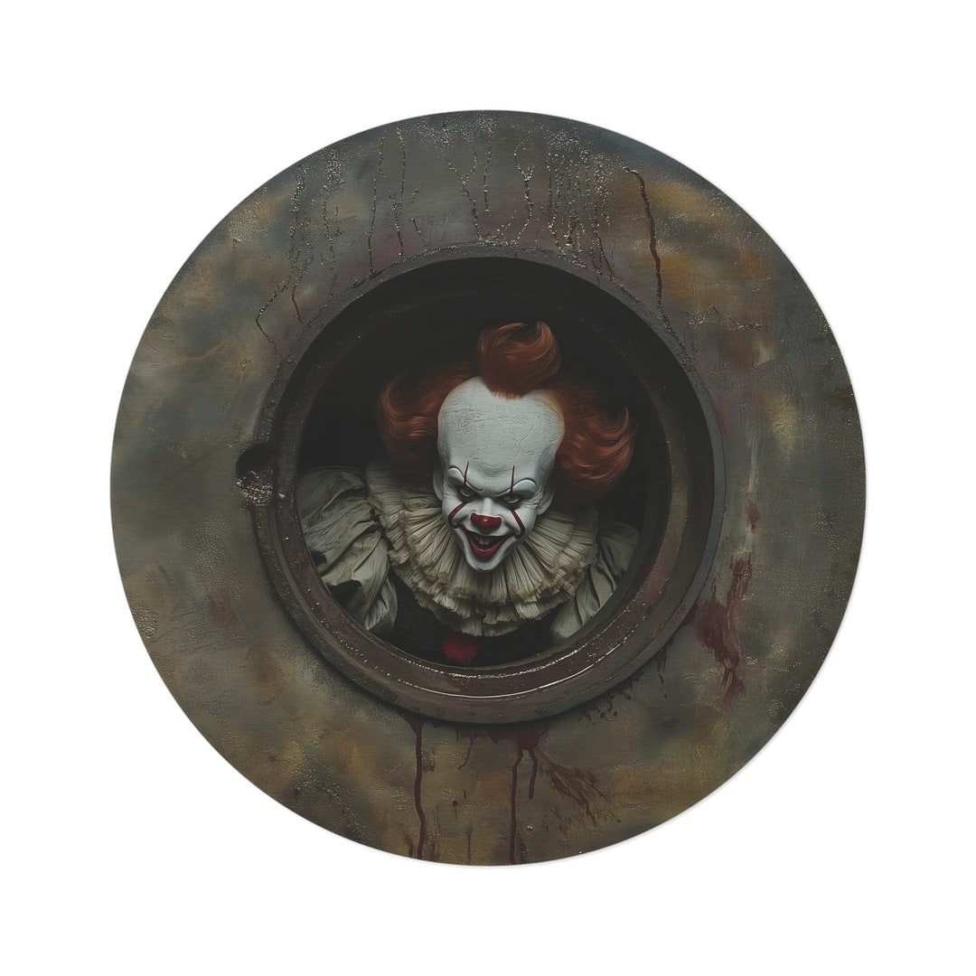 60 Round Rug: Pennywise Peekaboo - Etsy