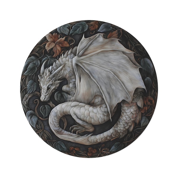 Fantasy Dragon Rug - Etsy