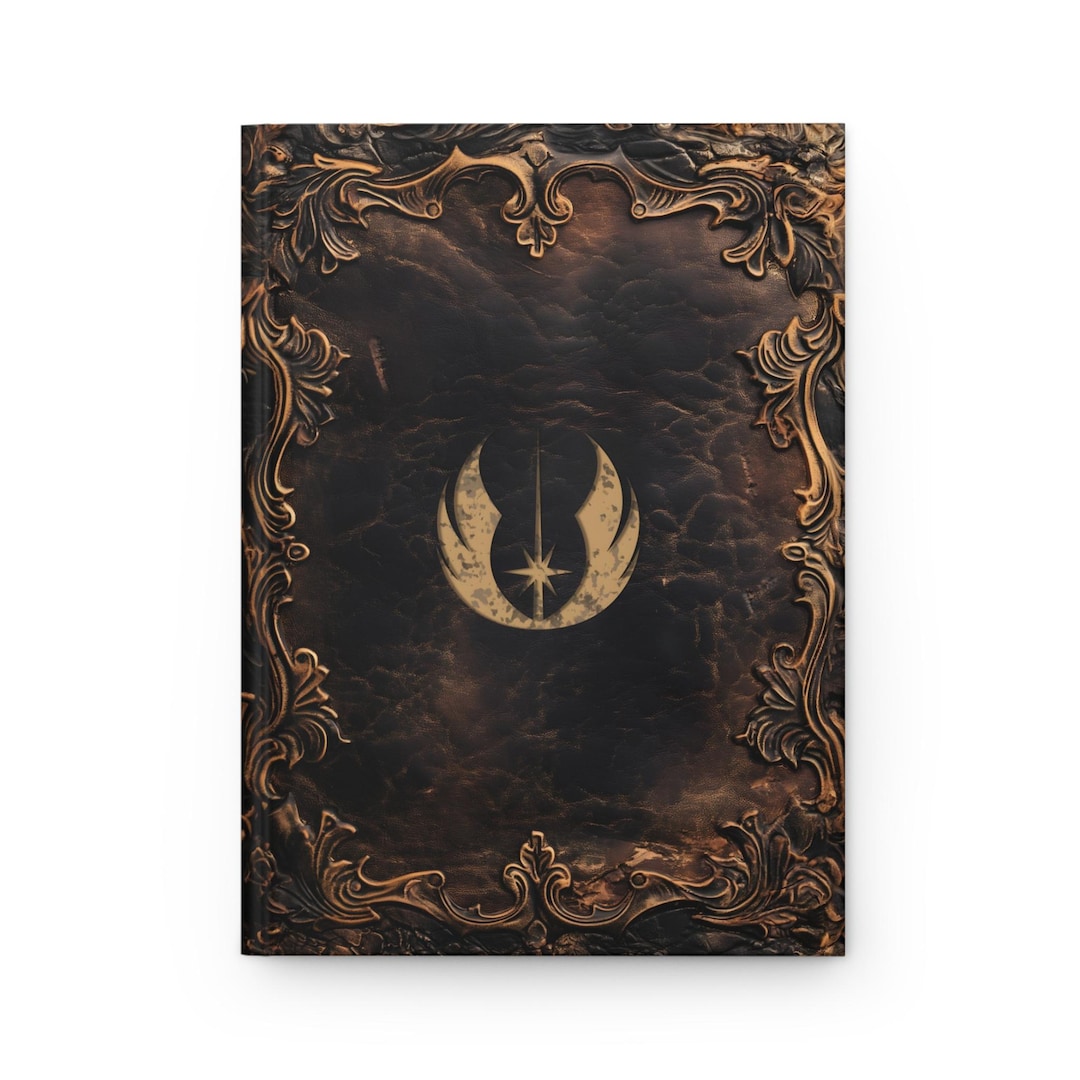 Ancient Jedi Text Hardcover Journal - Etsy