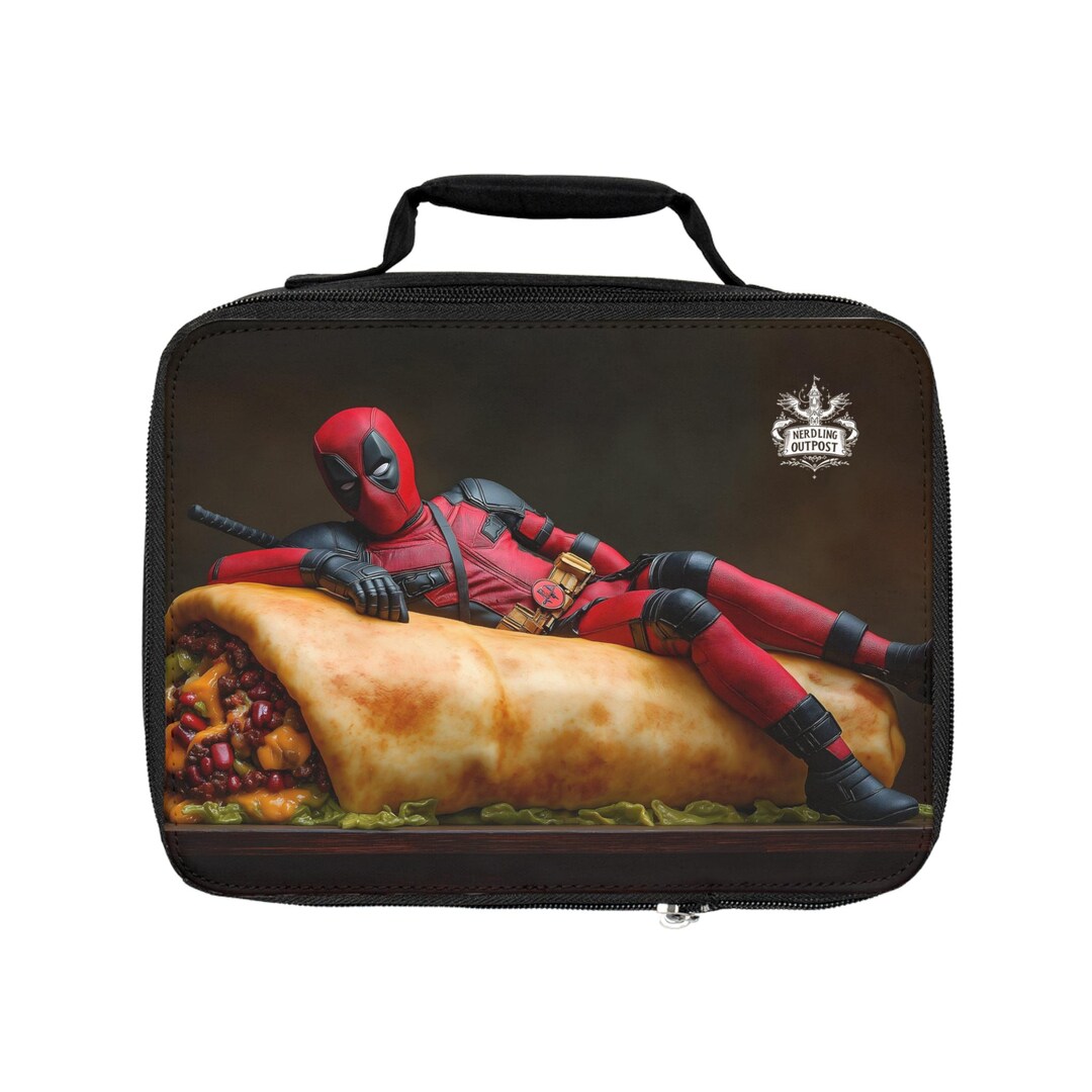 Deadpool Chimichanga Lunch Bag - Etsy