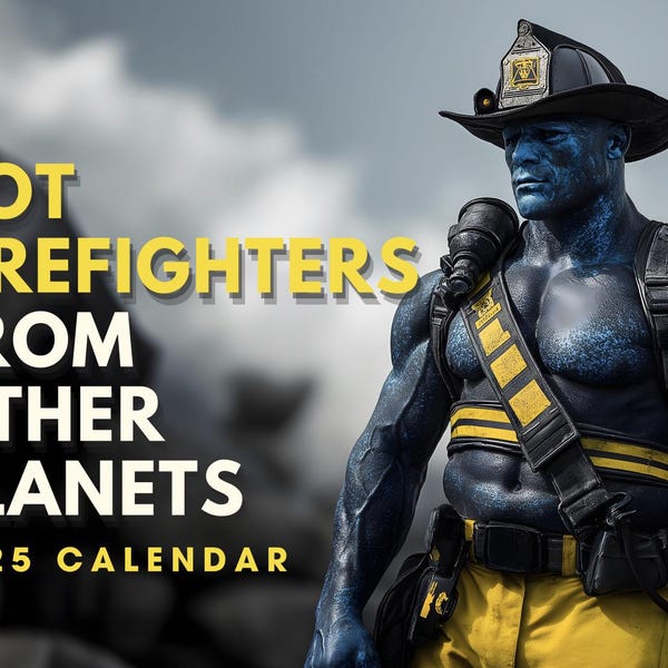 2025 Fireman Calendar - Etsy
