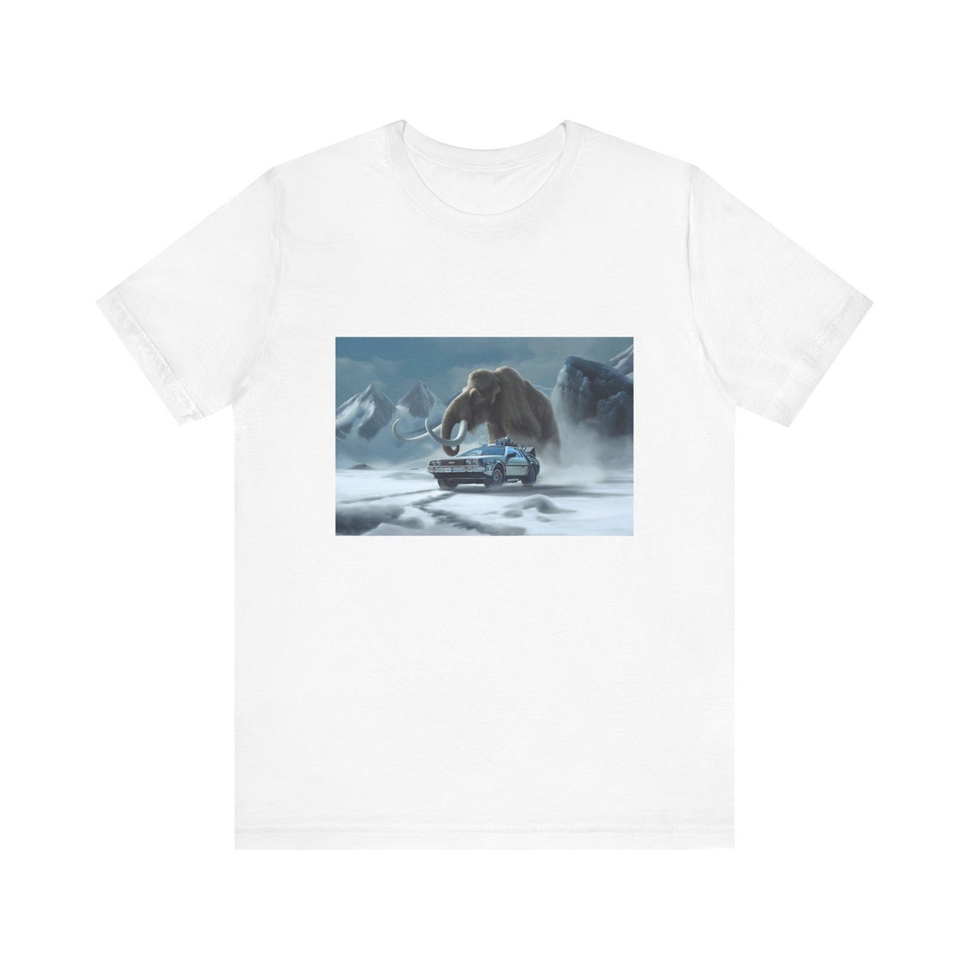 Back to the Future Delorean Ice Age T-shirt - Etsy
