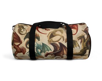 Here Be Dark Dragons Duffel Bag - Etsy