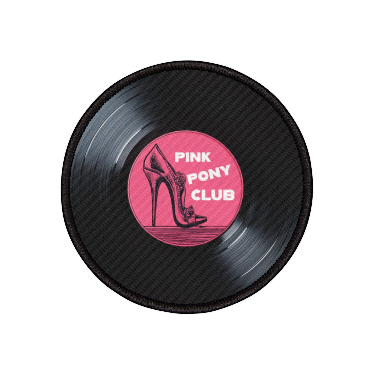Chappel Roan Pink Pony Club Vinyl Record Iron-on Patches - Etsy