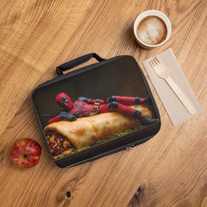 Deadpool Chimichanga Lunch Bag - Etsy