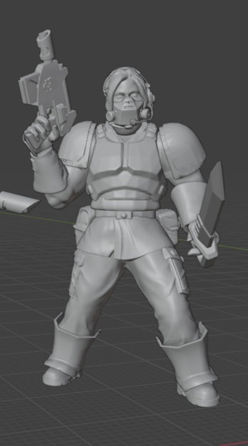 Sci Fi Loyal Soldiers Sample WIP Pack - Etsy