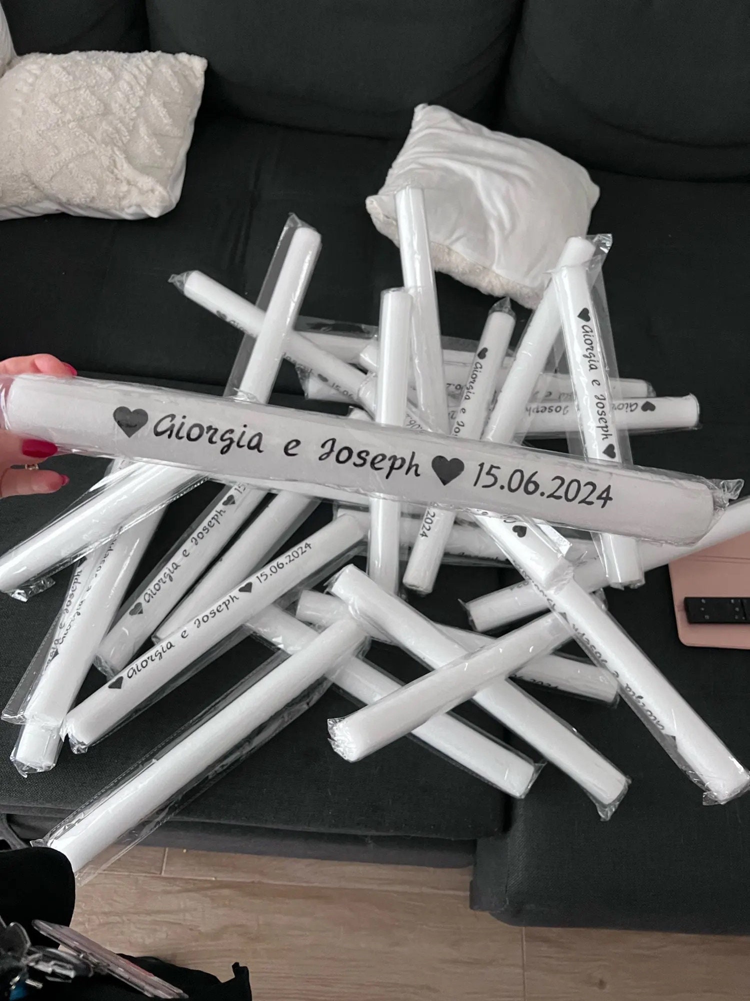 Customizable LED Foam Glow Sticks, Wands, Light up LED Foam Stick ...