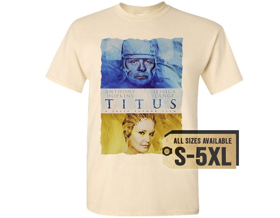 Titus V2 Anthony Hopkins Natural White Gray Vintage Men T Shirt All ...