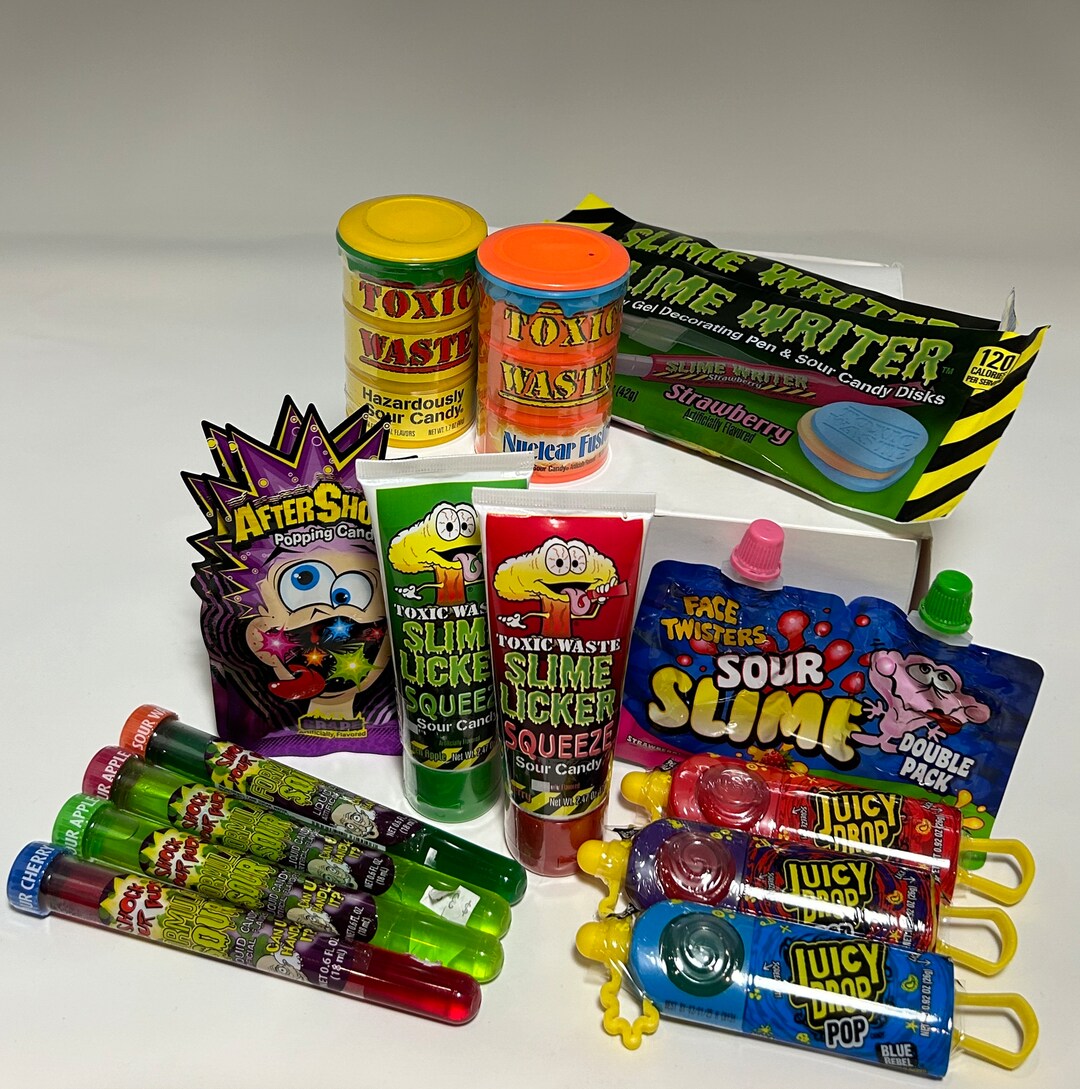 Unique Novelty Candy Box Sour and Slime Delight Perfect Gift for Candy ...