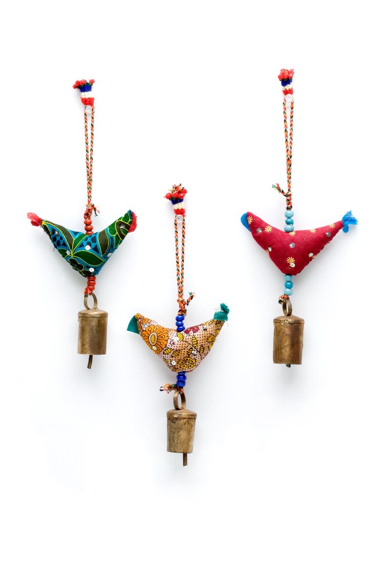 Prosperity Hen Ornaments With One Large Multicolor Bird ~ A Precious ...