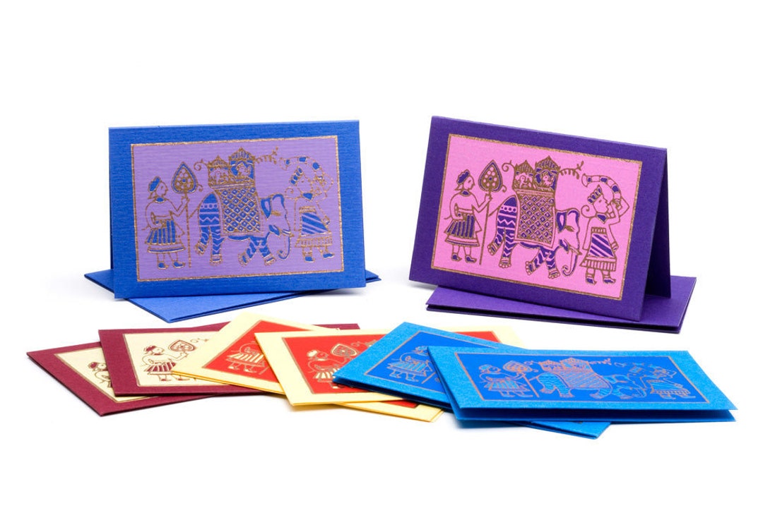 Elephant Gift Cards - Etsy