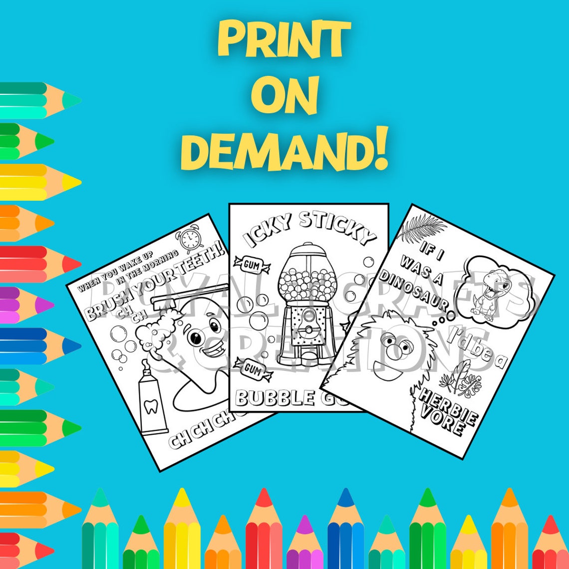 10 Page Ms Rachel Coloring & Activity PRINTABLE - Etsy