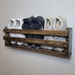 Handmade Unique Shoe Rack Ships Fully Assembled - Etsy