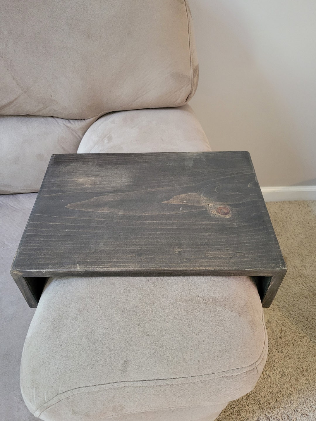 Elegant Armrest Table for Your Couch: Stylish & Practical Addition to ...