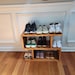 Handmade Unique Shoe Rack - Ships Fully Assembled! - Etsy