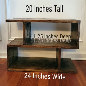 Handmade Unique Shoe Rack Ships Fully Assembled - Etsy