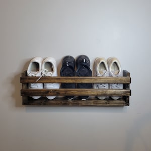 Floating Shoe Rack, Shoe Storage - Etsy