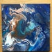 Acrylic Pouring Blue - Etsy
