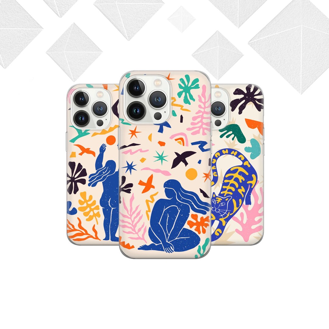 Matisse Forms Phone Case Poster Style Cover for iPhone 16 15 14 13 12 ...