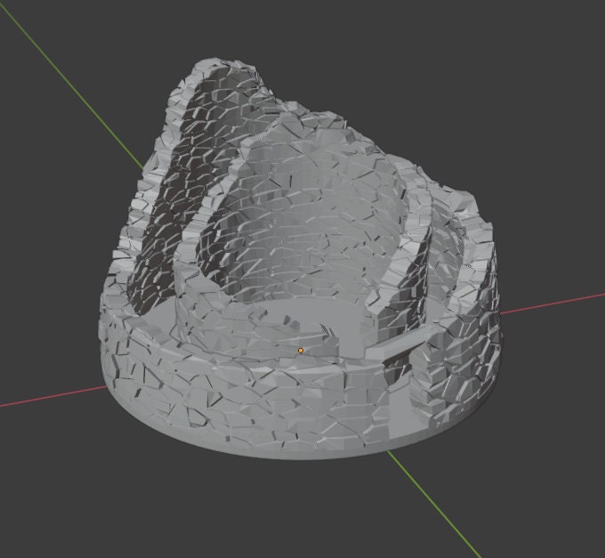 Broch STL for 3D Printing, Model Railways, War Gaming Ect. Iron Age ...
