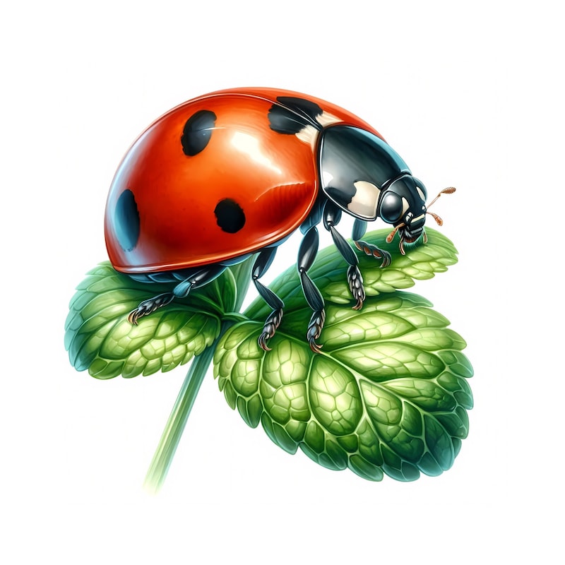 Ladybug Clipart - Etsy
