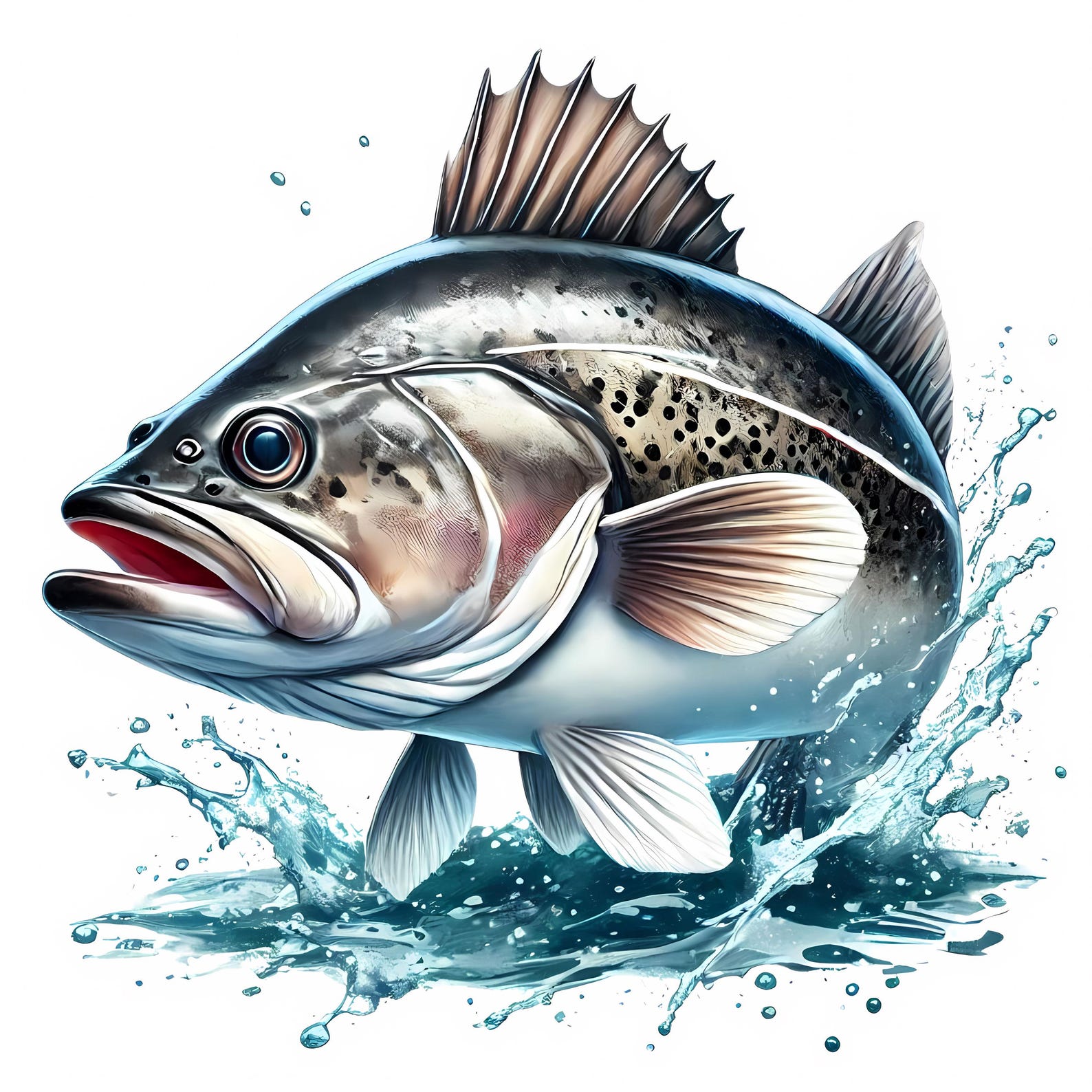 Elegant Cod Fish Clipart Bundle | Marine, Aquatic Art (digital Download ...
