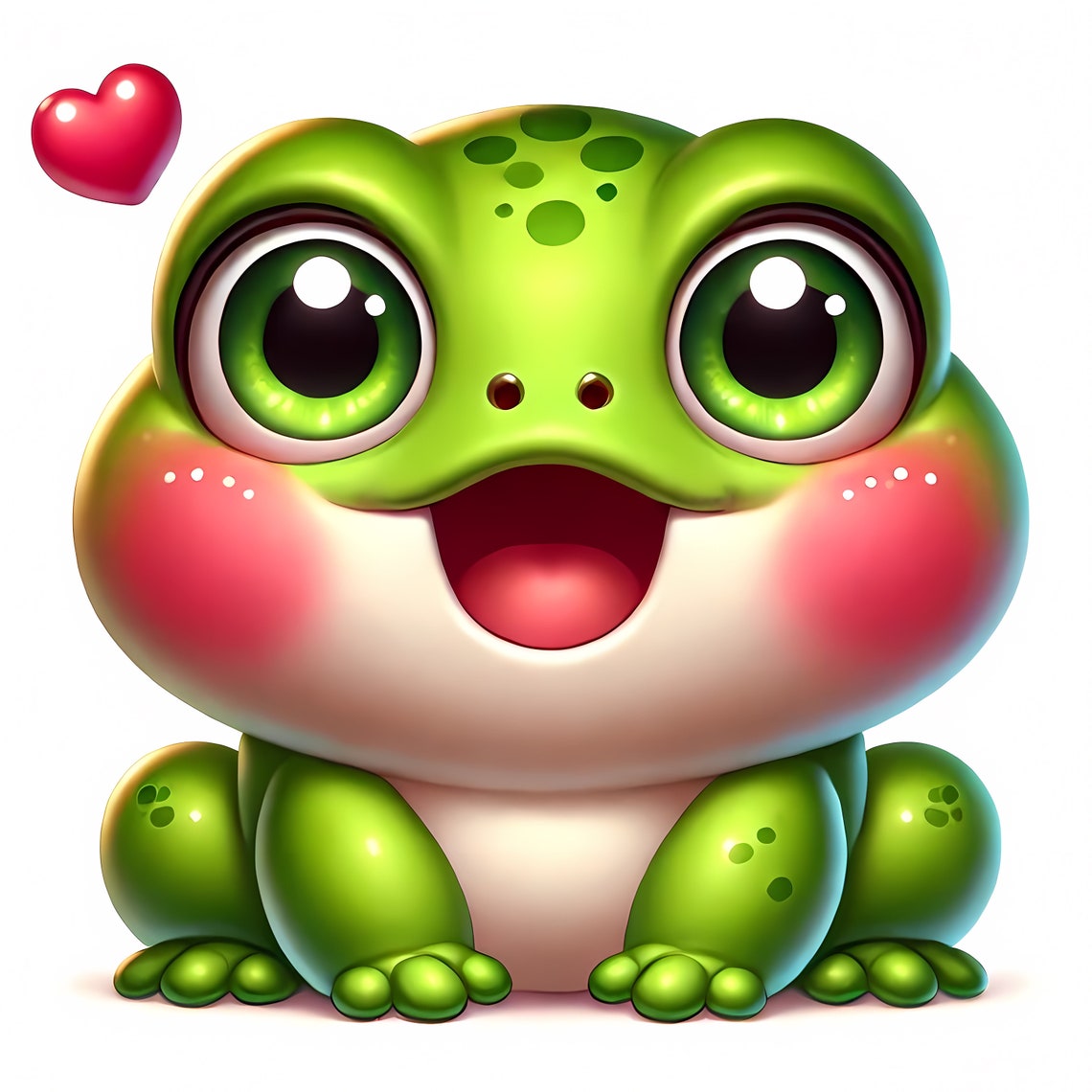 Frog Clipart Bundle | Nursery Art, Crafts (digital Download) - Etsy