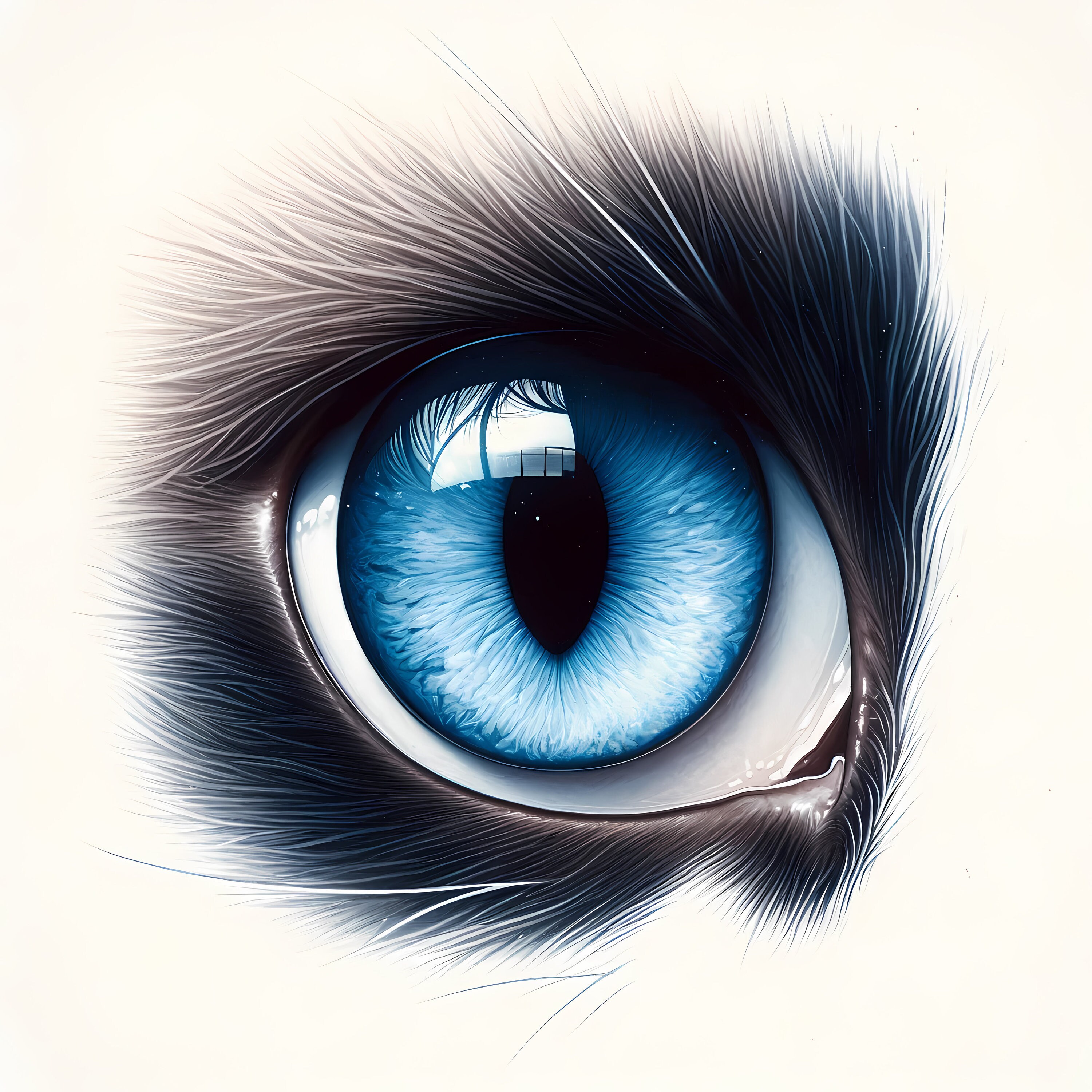 Cat Eye Clipart | Feline Illustration Bundle (commercial Use) (jpgs) - Etsy