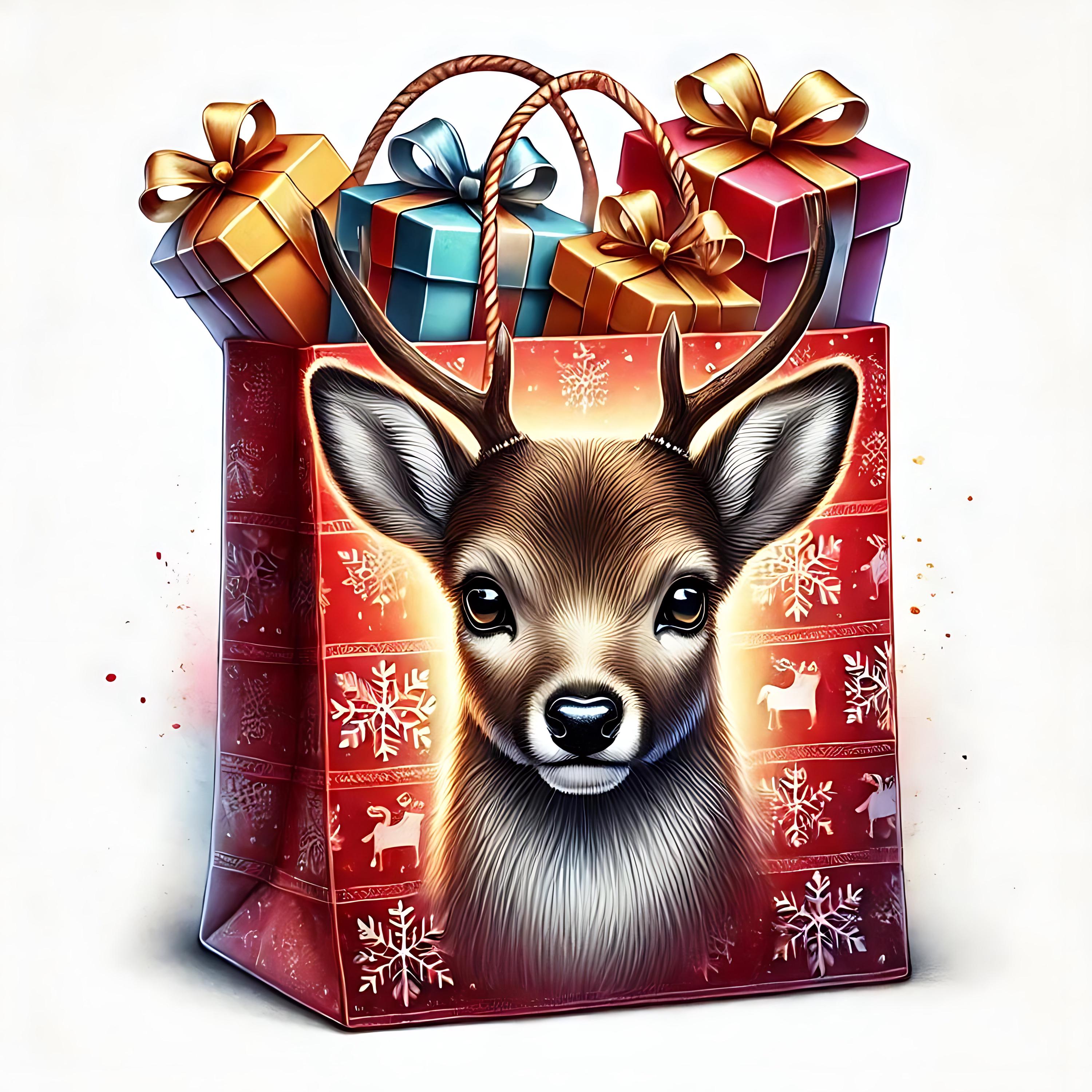 Christmas Present Clipart Bundle | Holiday Gift Box Art (digital ...
