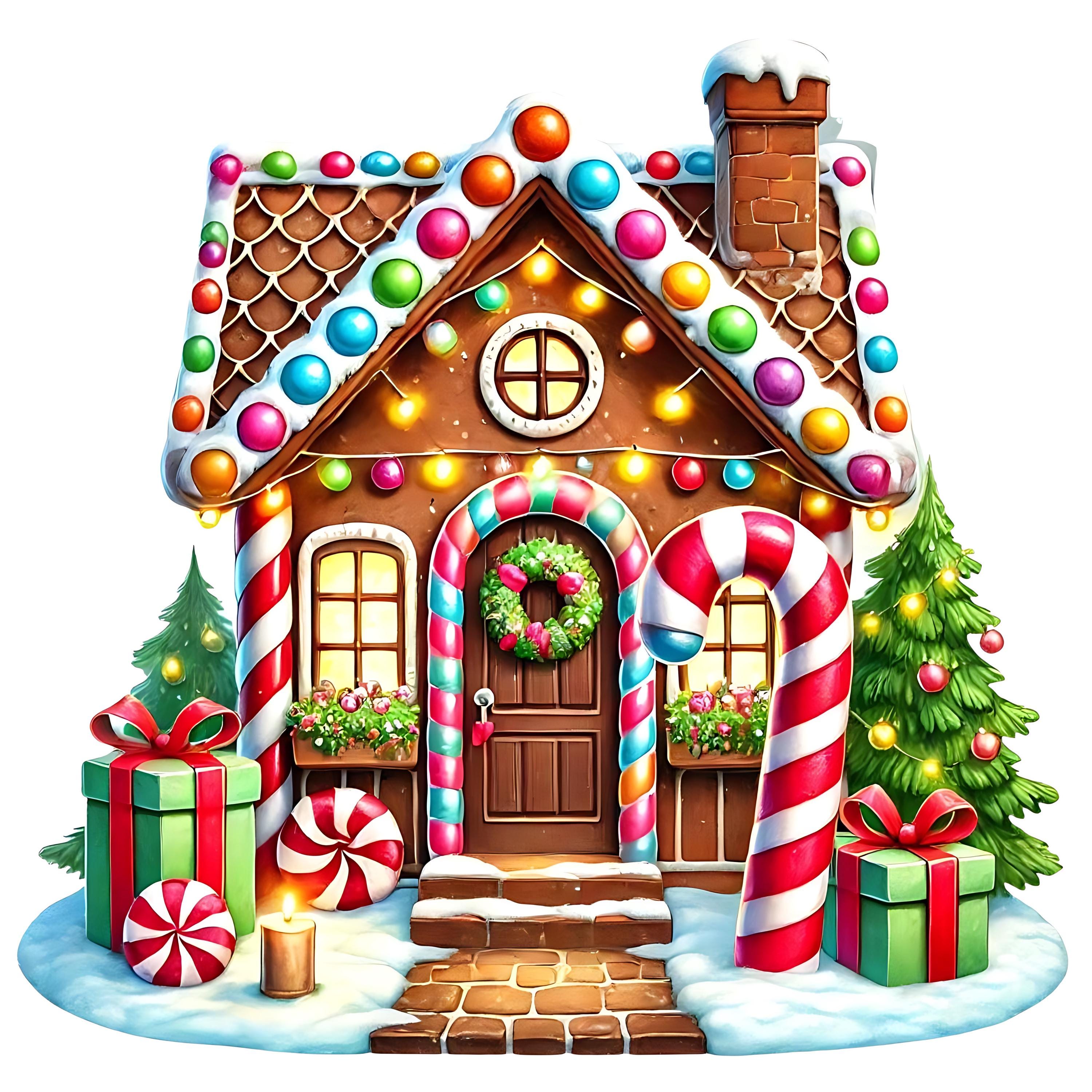 Gingerbread House Candy Clipart High Quality Candy Cliparts Candy