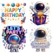 Birthday Astronaut Clipart: Space Party PNG (digital Download ...