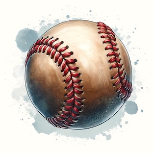 Flaming Baseball Clipart | Sports Graphics (digital Download) Set of 10 ...