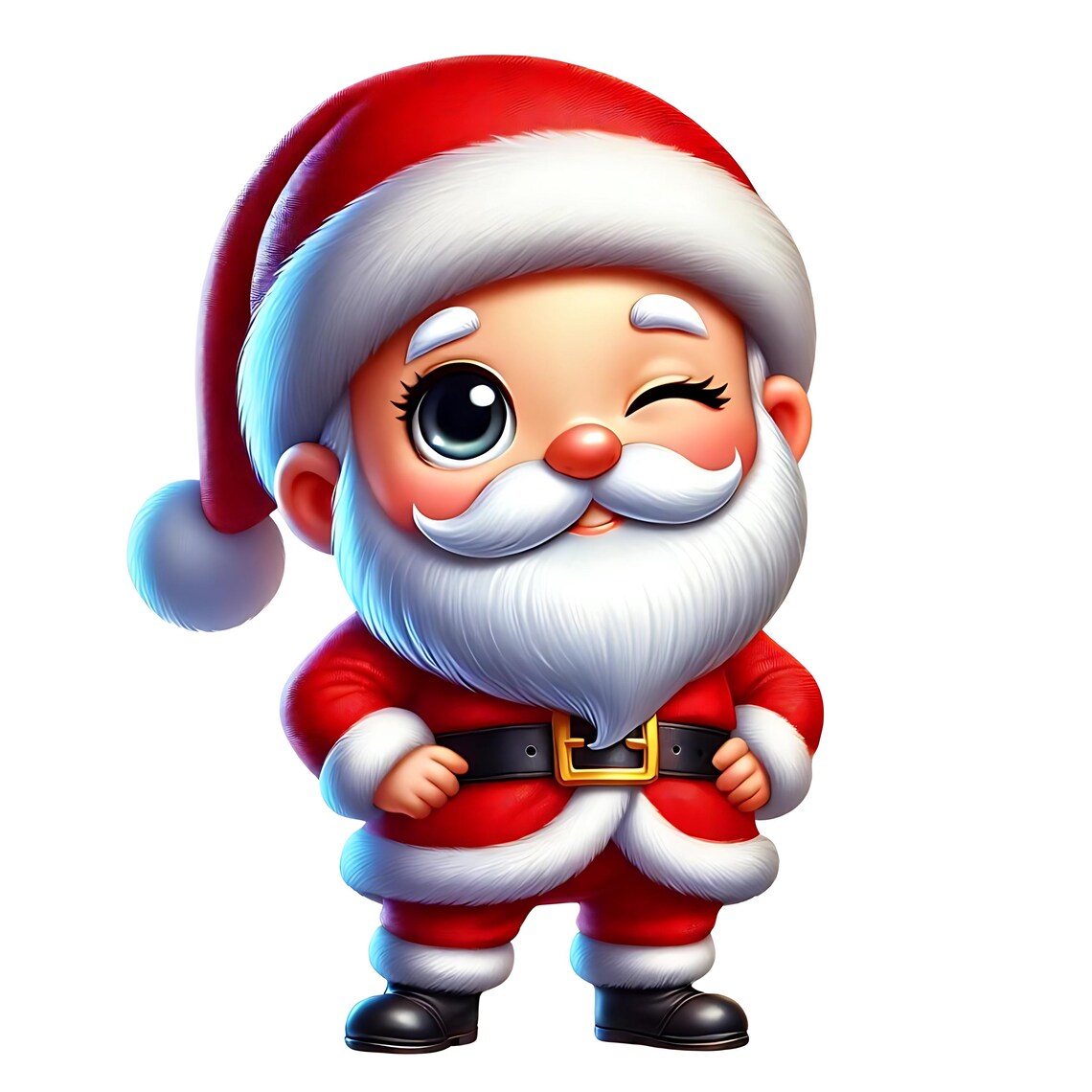 Cute Christmas Gnome Clipart Bundle | Holiday Jpgs (digital Download ...