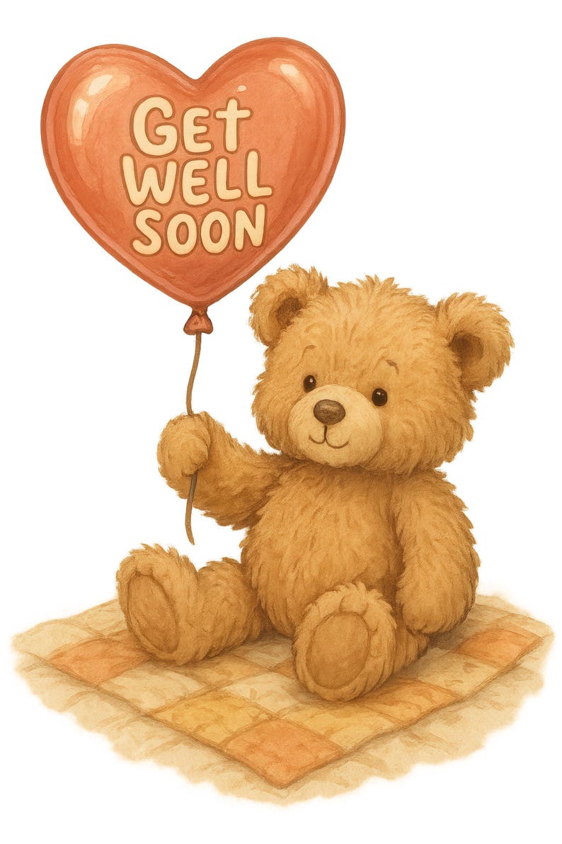 Get Well Soon Sloth Clipart PNG Bundle (digital Download) Set of 15 PNG ...