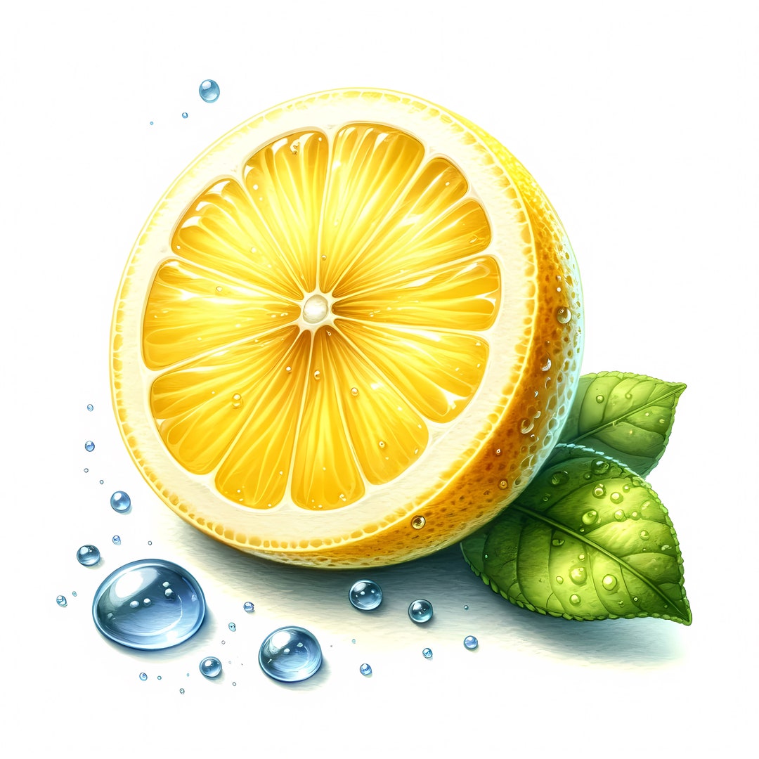 Lemon Slice Clipart 10 High-quality Jpgs Fresh Lemon Slice Clipart ...