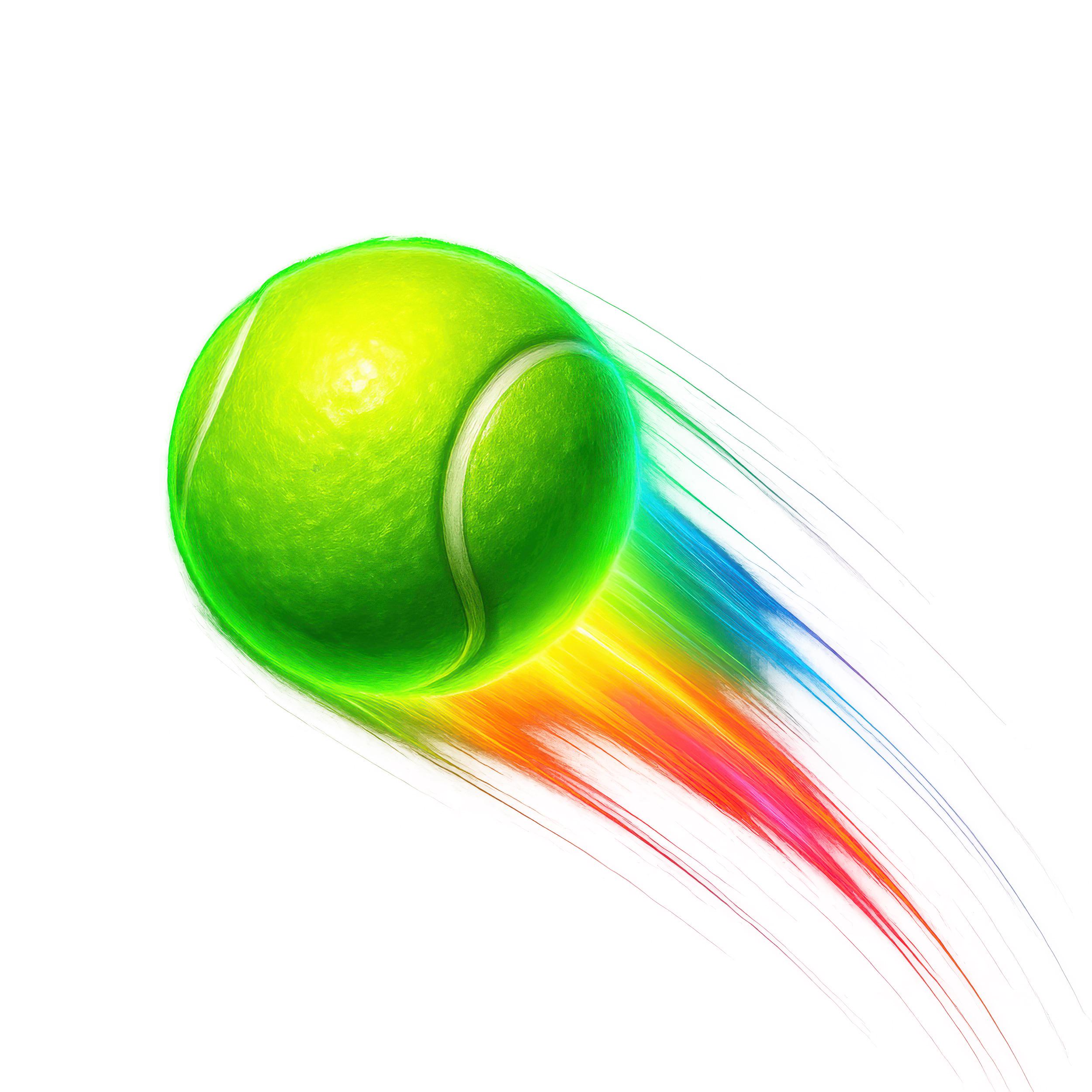 Neon Tennis Ball Clipart, Vibrant Sport Graphics (digital Download) 15 ...