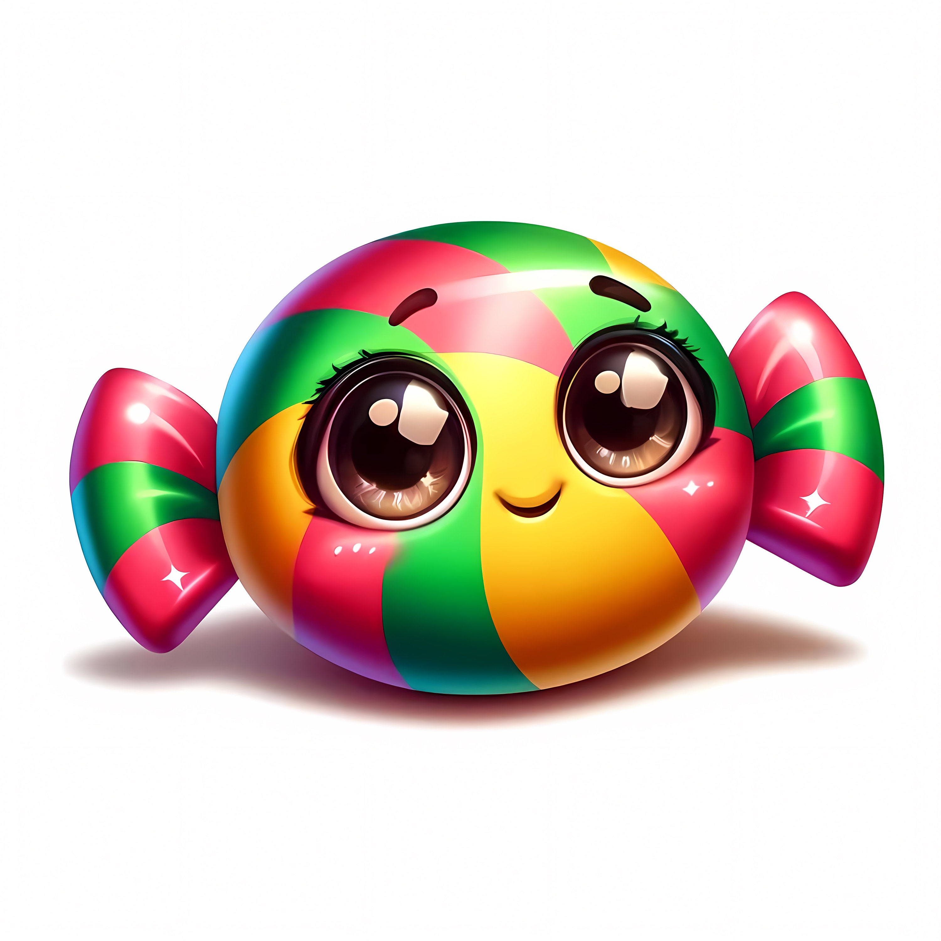 Cute Candy Clipart 14 High-quality Jpgs Adorable Candy Clipart Bundle ...
