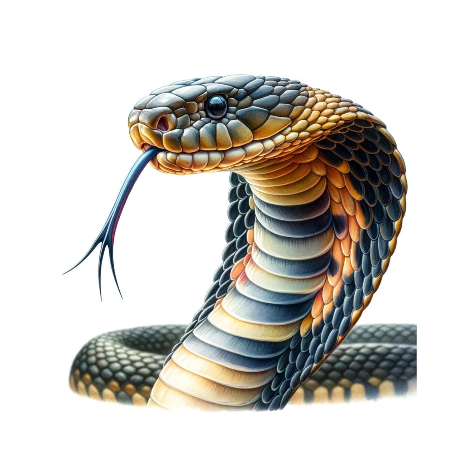 Cobra Clipart Bundle – High-quality Snake Art (digital Download) - Etsy