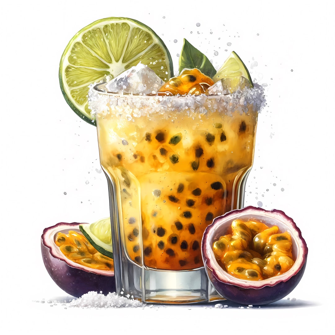 Cocktail Clipart | 11 High-quality Jpgs | Vibrant Cocktail Clipart ...