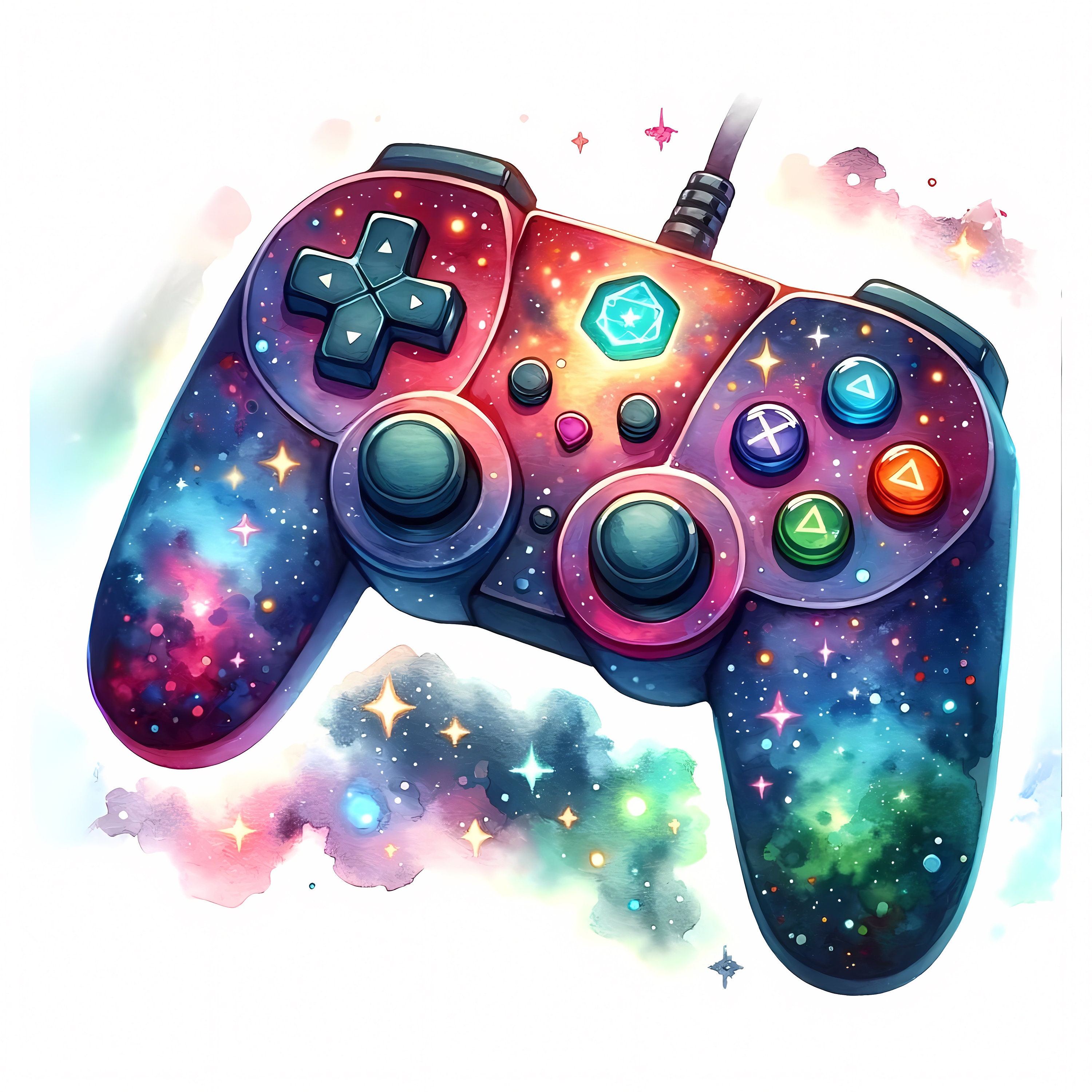 Game Controller Clipart 10 High-quality Jpgs Unique Gamer Controller ...