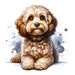 Cavapoo Clipart | 12 High-quality Jpgs | Cute Cavapoo Clipart Bundle ...