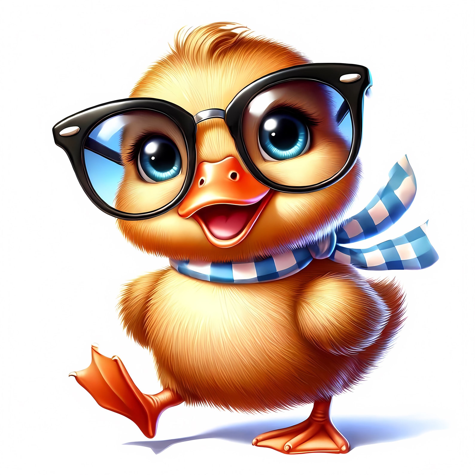 Cute Duck Clipart 12 High-quality Jpgs Adorable Duck Clipart Bundle ...
