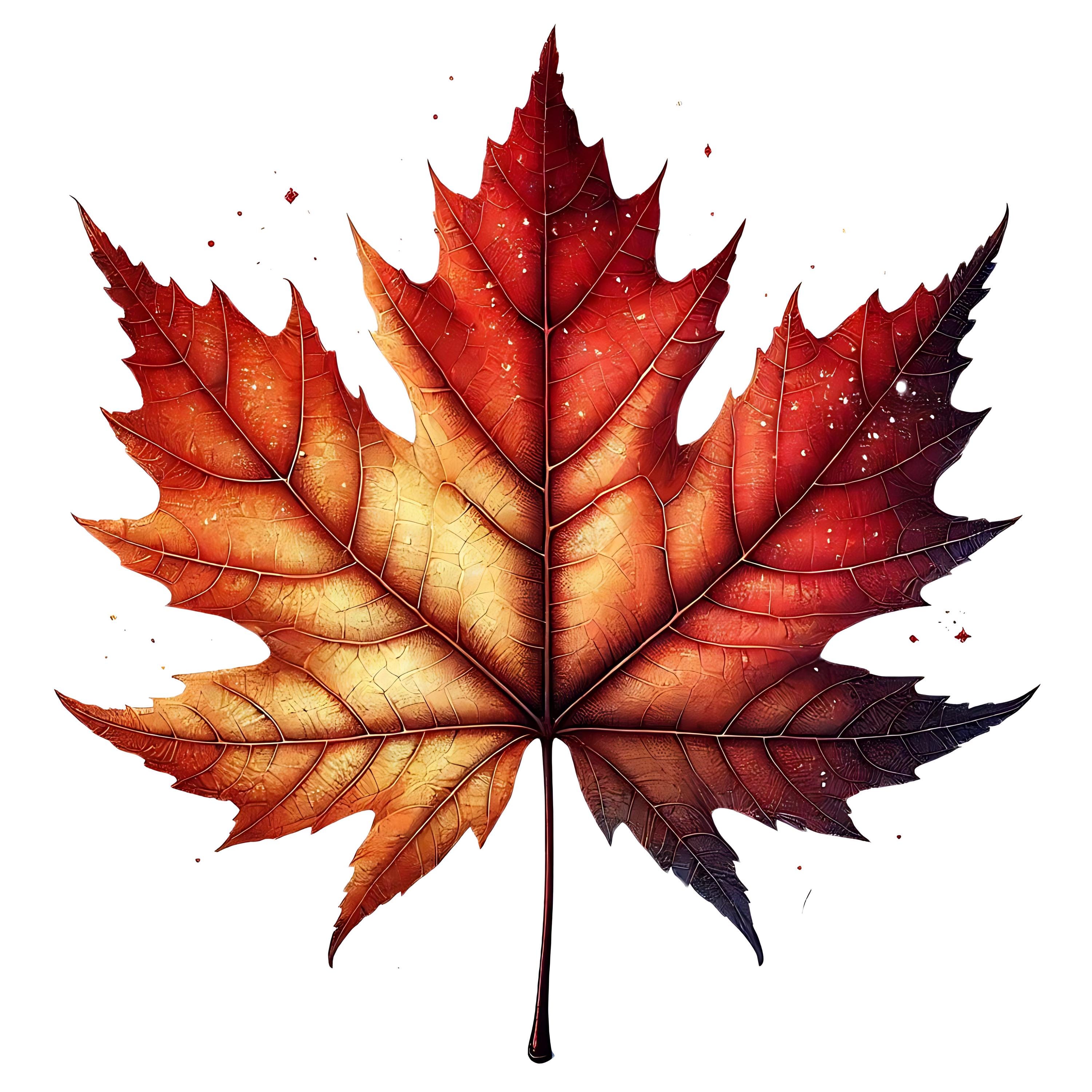 Maple Leaf Clipart: Fall Autumn Art (digital Download, Commercial Use ...