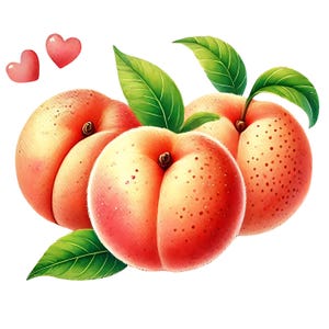 Fruits Clipart | 12 High-quality Jpgs | Realistic Vibrant Fruits ...