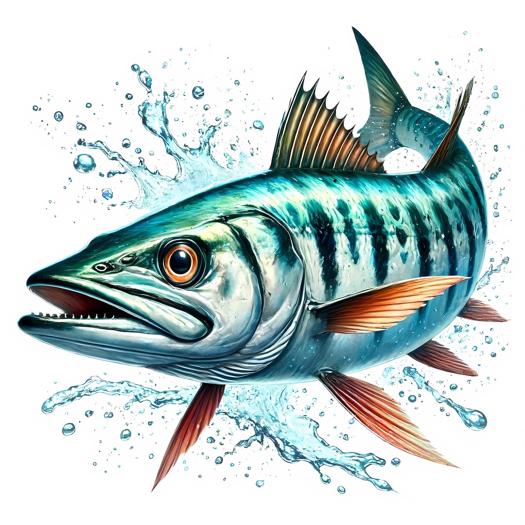 Barracuda Clipart 10 High-quality Jpgs Realistic Barracuda Clipart ...