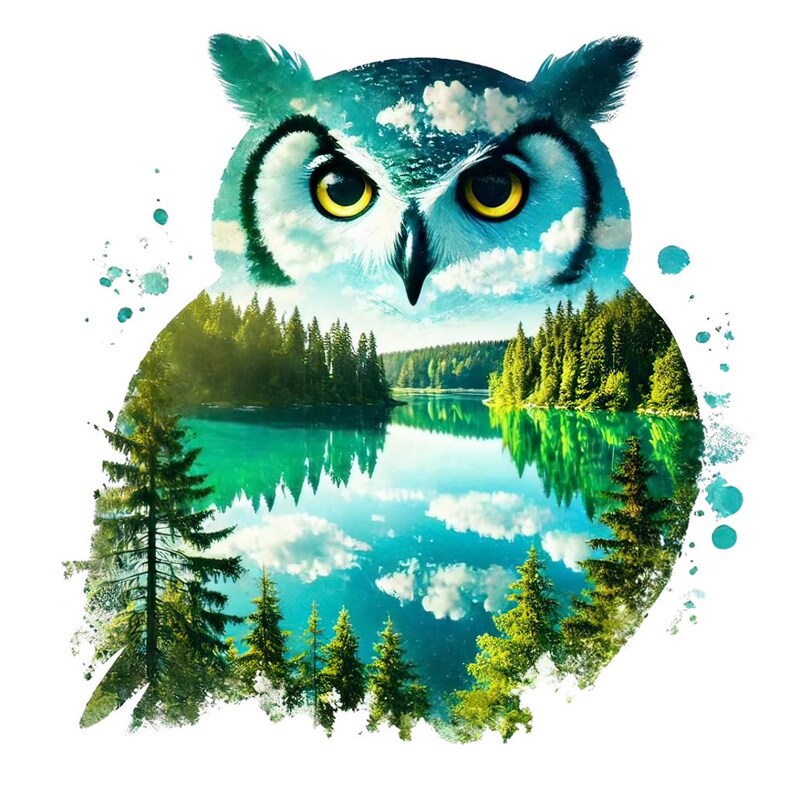Watercolor Owl Clipart Collection, High-quality Pngs (digital Download ...