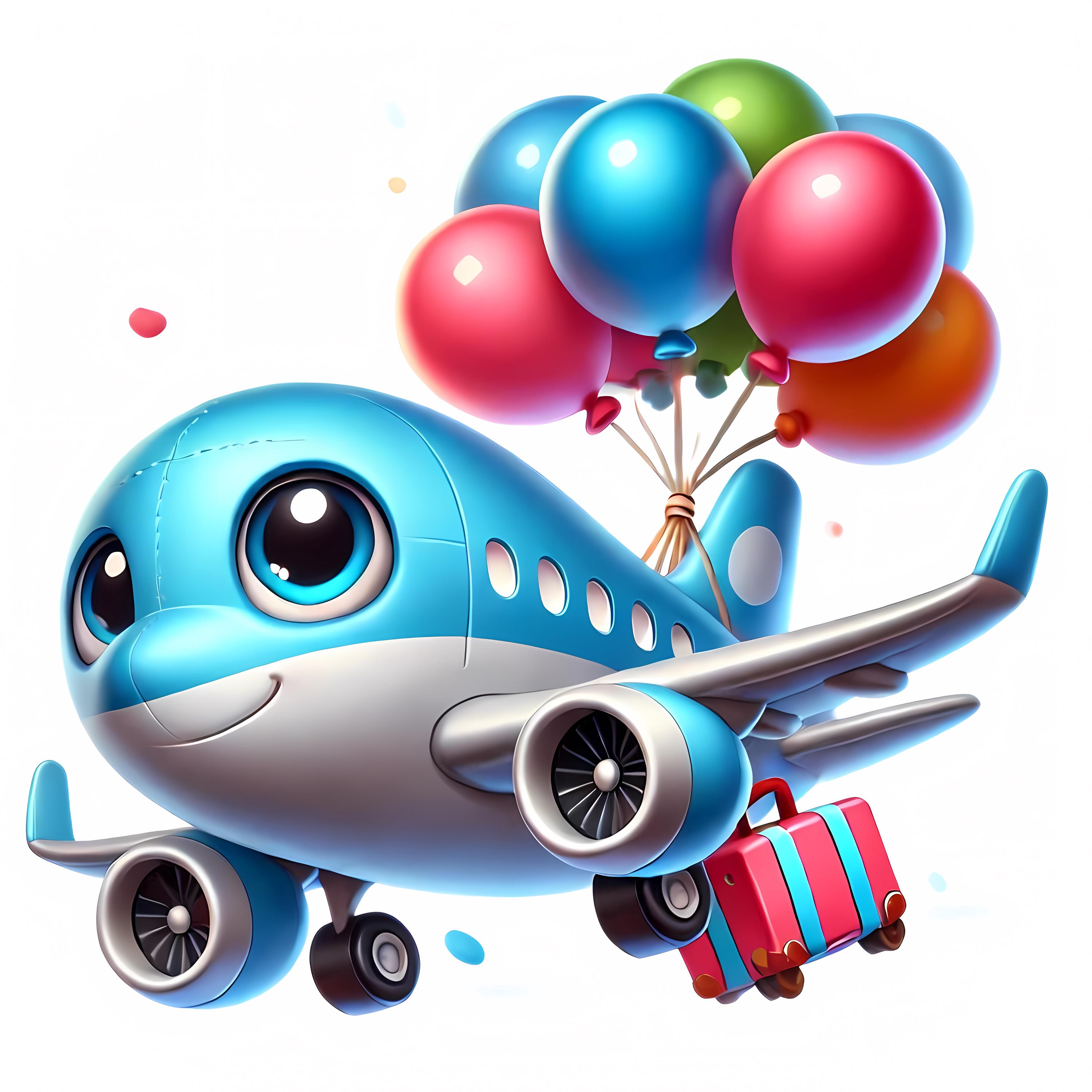Cute Airplane Clipart Bundle | Aviation Art Printables (commercial Use ...