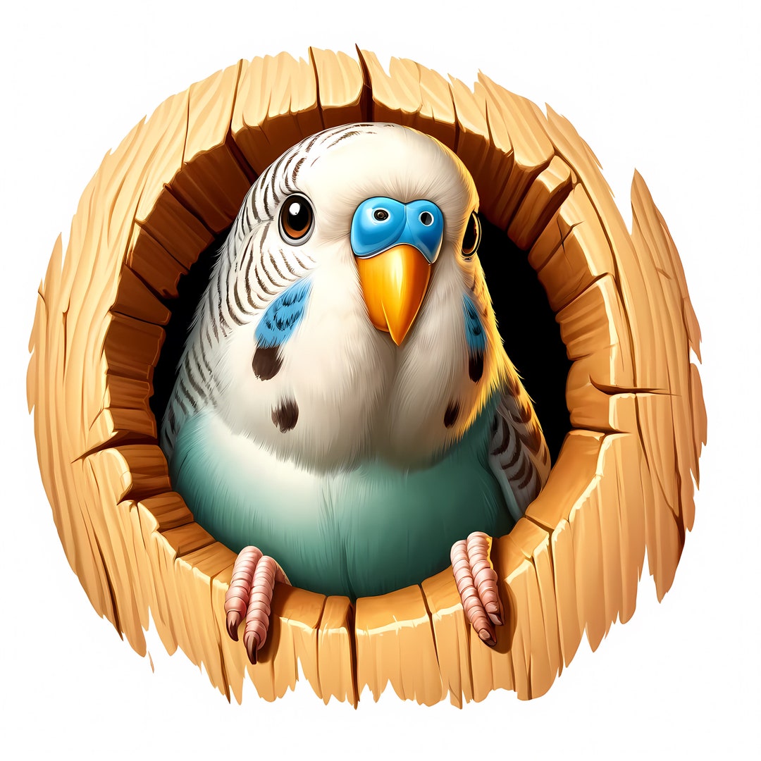 Budgie Clipart | 12 High-quality Jpgs | Stunning Budgie Clipart Bundle ...