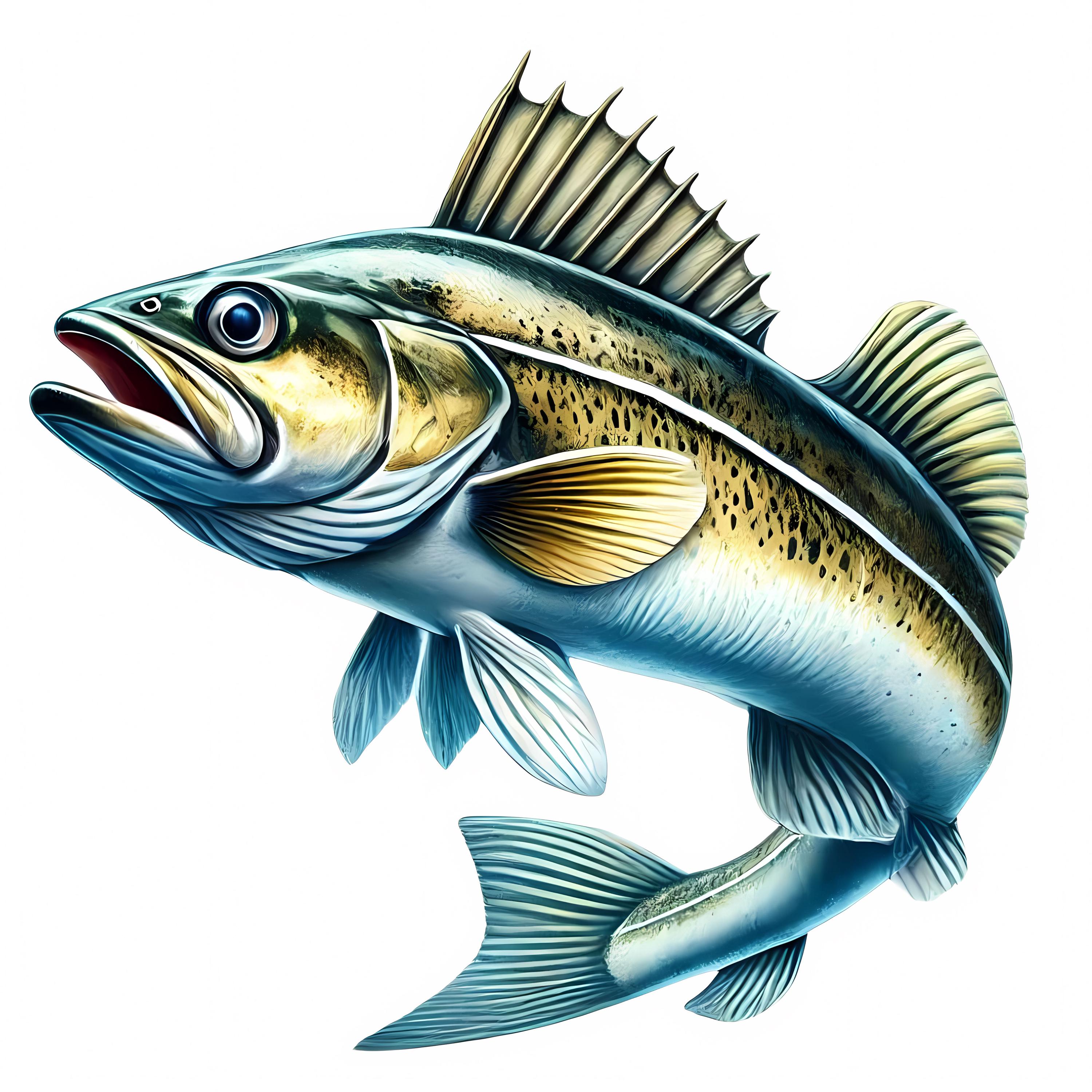 Elegant Cod Fish Clipart Bundle | Marine, Aquatic Art (digital Download ...
