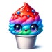 Cute Snow Cone Clipart 12 High-quality Jpgs Kawaii Snow Cone Clipart ...